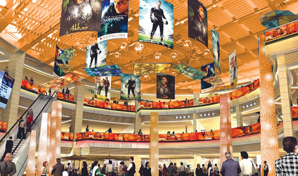Graphics for mall as a wayfinding solution. – Hi, I’m Anuranjan